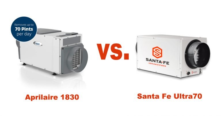 Aprilaire vs Santa Fe Dehumidifier: Which one is better suited for ...